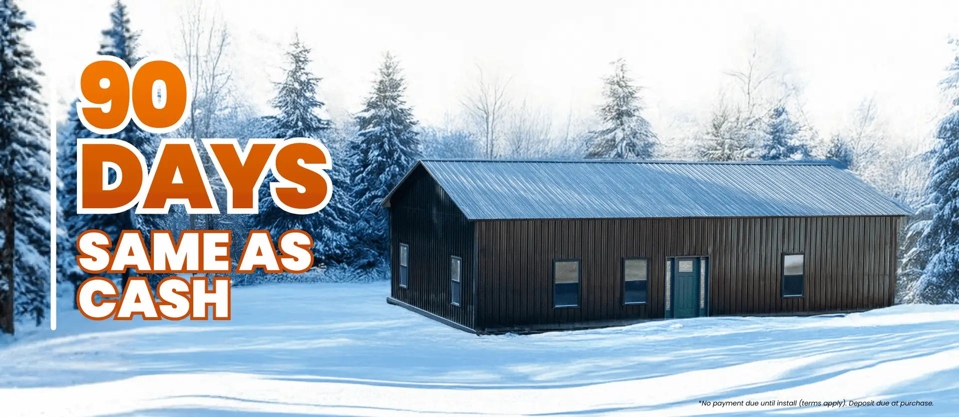 90 Days Same as Cash - Carport Central